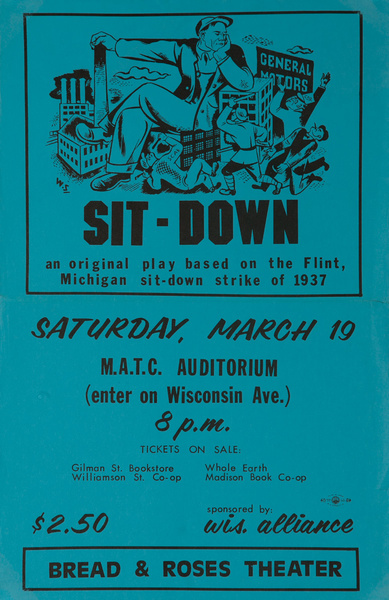 Sit Down, An Original Play Based on the Flint Michigan Sit Down Strike ...