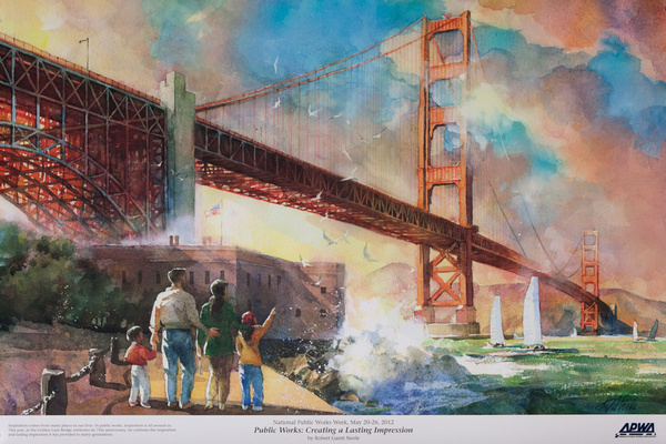 Original Public Works Week Poster, Public Works: Creating a Lasting ...