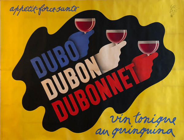 Dubo Dubon Dubonnet, vin tonique au quinquina French Advertising ...