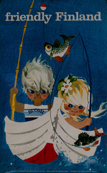 Finland | David Pollack Vintage Posters